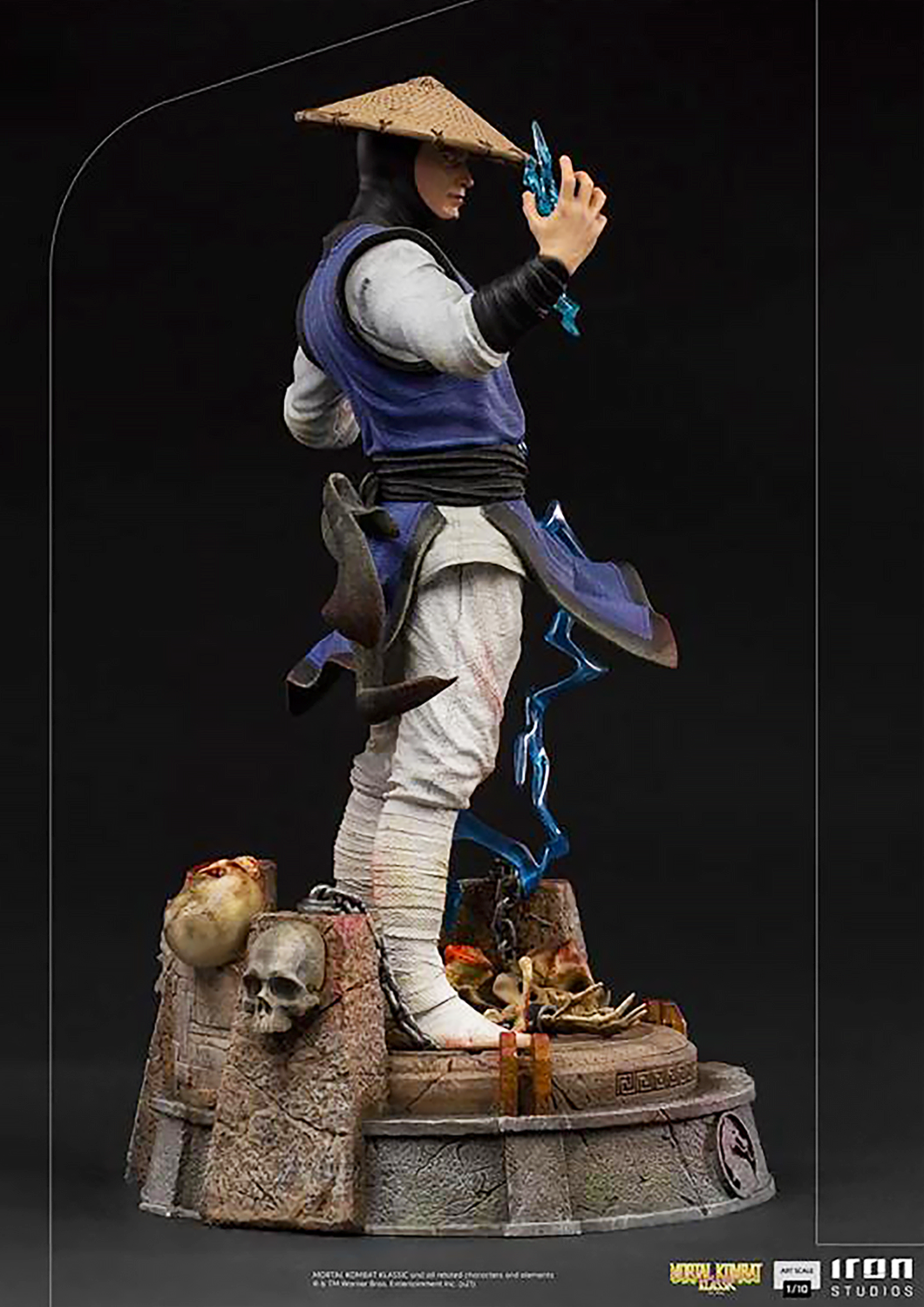 IRON STUDIOS MORTAL KOMBAT II RAIDEN 1/10 ART SCALE STATUE – Anotoys ...