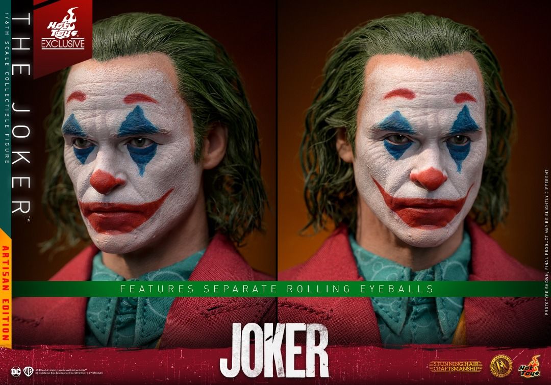 HOT TOYS JOKER - 1/6TH SCALE THE JOKER COLLECTIBLE FIGURE (ARTISAN EDI ...