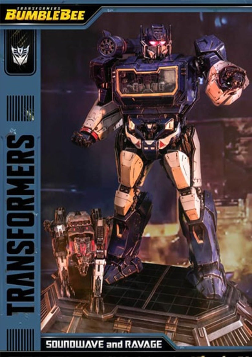 TRANSFORMERS BUMBLEBEE SOUNDWAVE & RAVAGE MMTFM-27 – Anotoys Collectibles